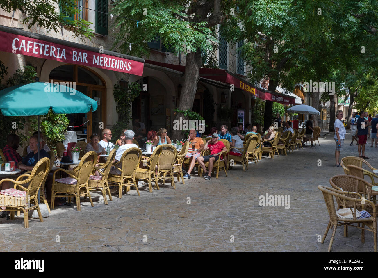 Valldemossa cafe hi-res stock photography and images - Alamy