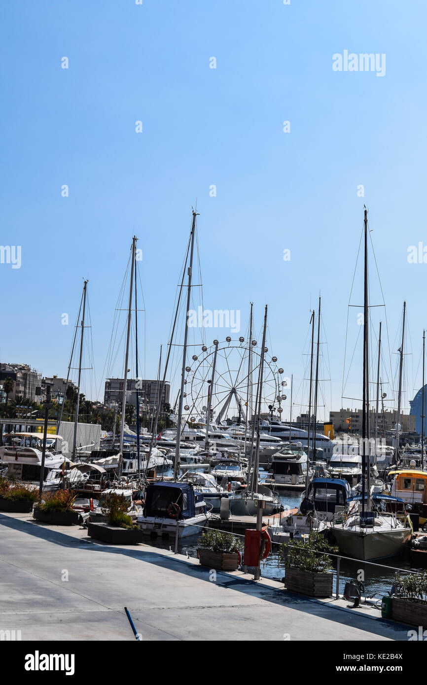 Harbor boats photograph spain hi-res stock photography and images - Alamy