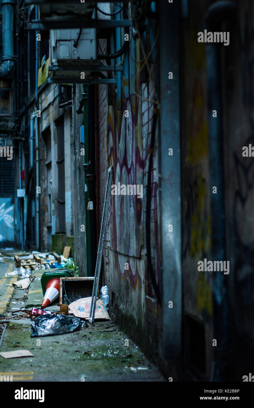 Trash alley hi-res stock photography and images - Alamy