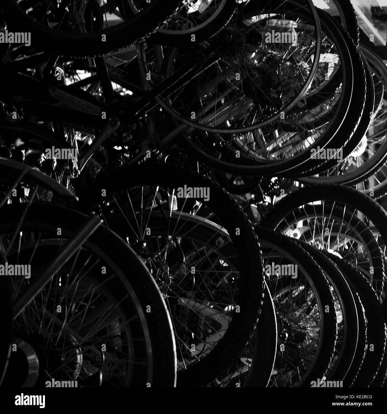 Bike wheel pattern hi-res stock photography and images - Alamy