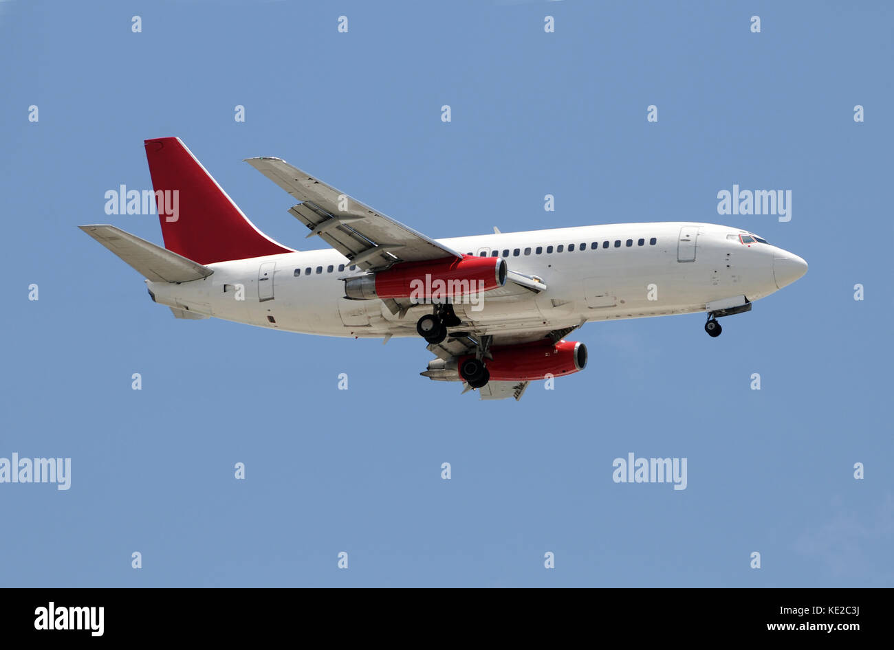 Old Boeing 737 series 200 in flight Stock Photo - Alamy