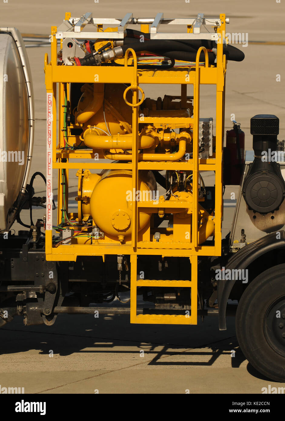Compressor equipment mounted on a truck Stock Photo - Alamy