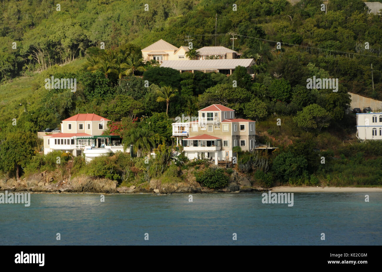 Luxury real estate on Tortola, British Virgin Islands Stock Photo - Alamy