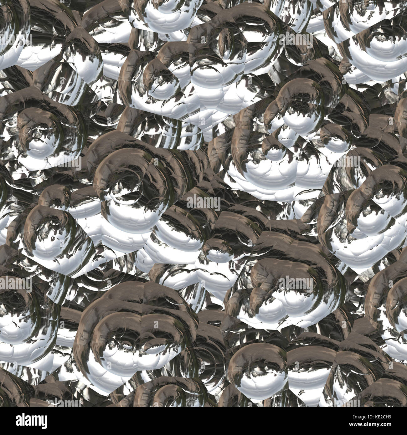 Raw and rough surface of silver metal Stock Photo - Alamy