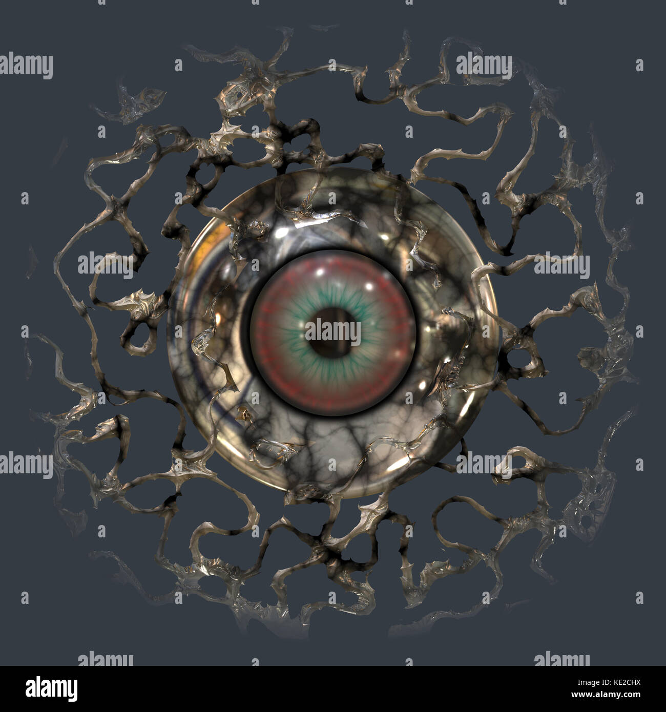 Scary eye ball hi-res stock photography and images - Alamy