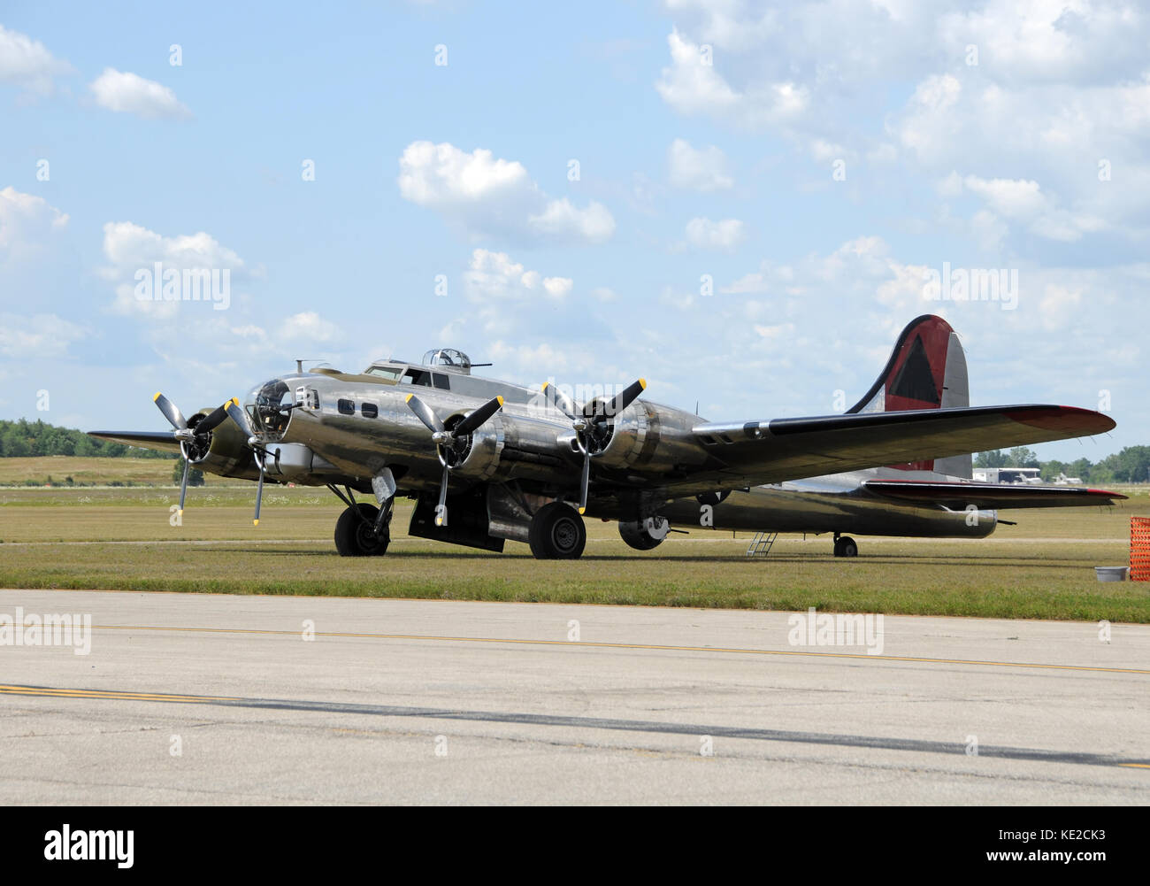 World War II era Flying Fortress bomber Stock Photo - Alamy