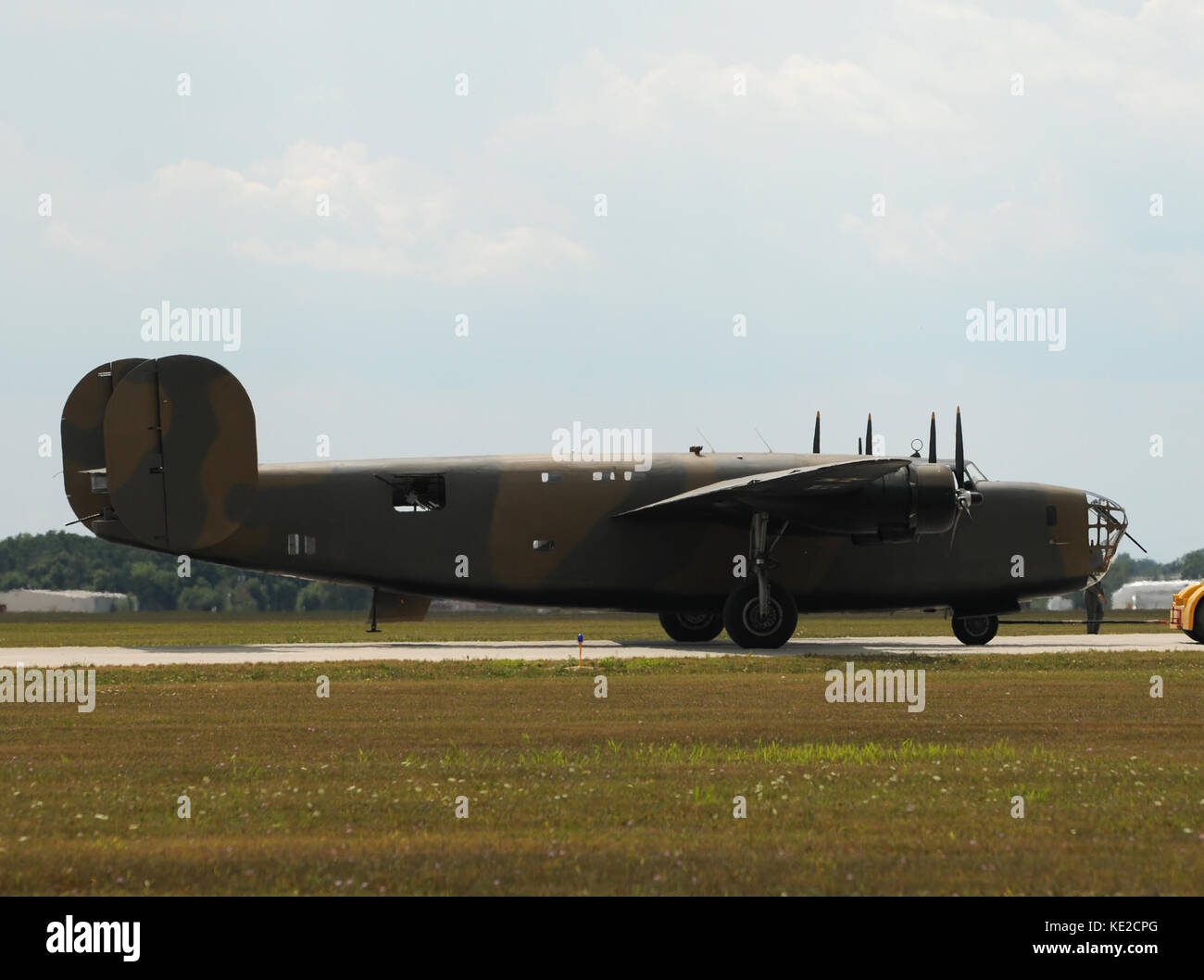 Heavy American bomber from World War II Stock Photo - Alamy