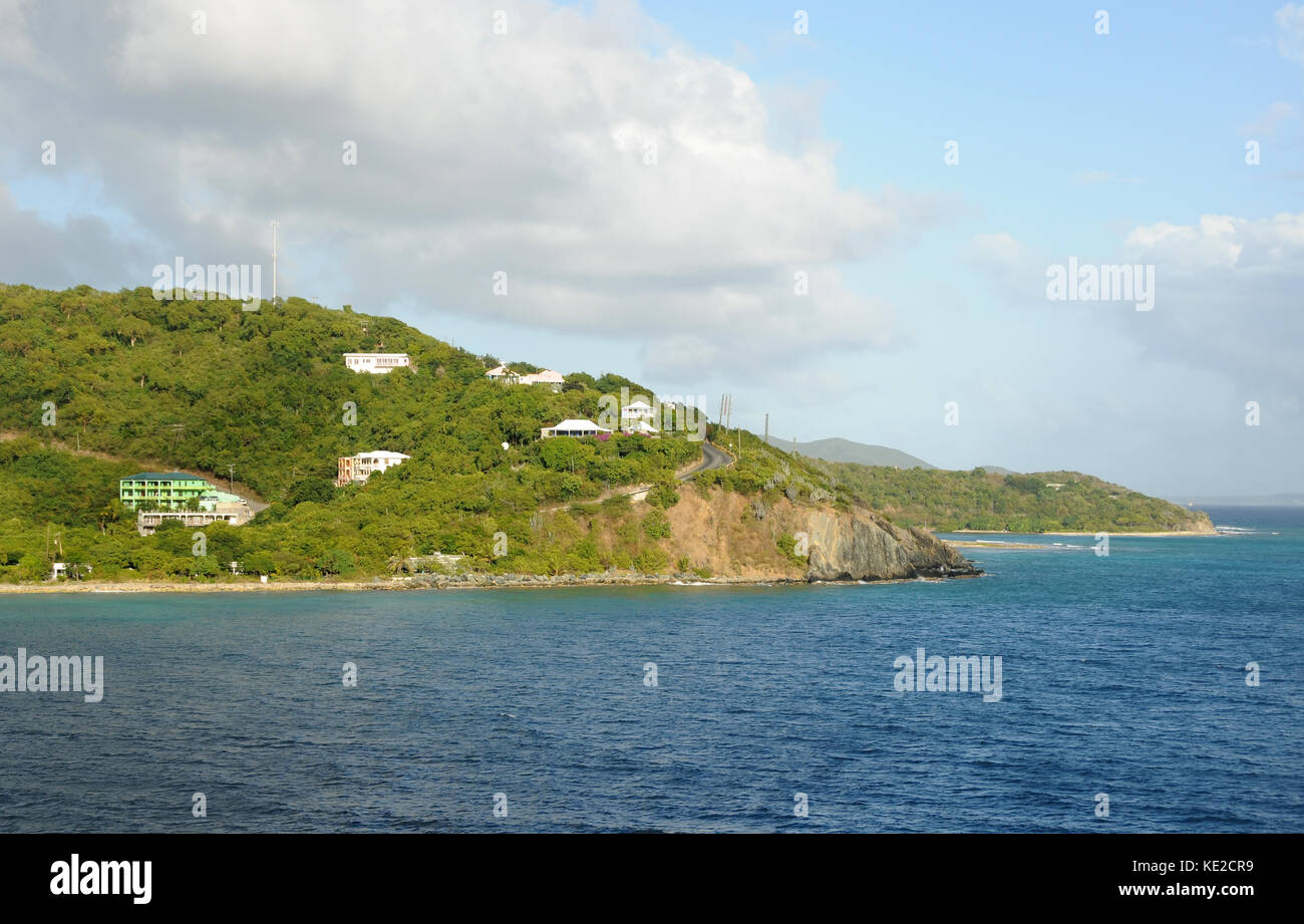 Coastal scenery from Tortola, British Virgin Islands Stock Photo - Alamy