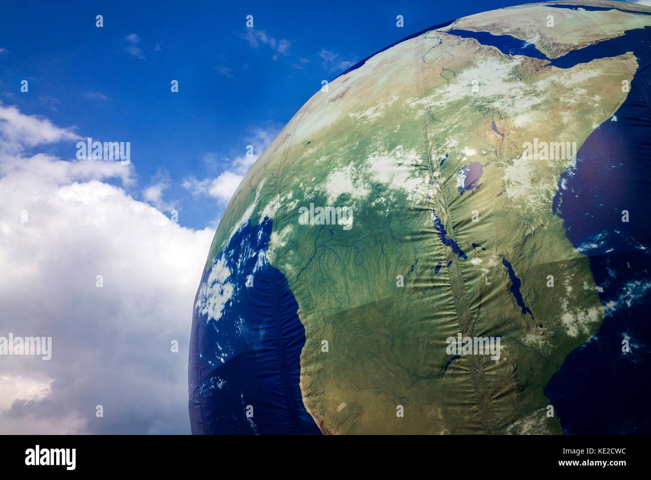 Inflatable Earth Globe High Resolution Stock Photography and Images - Alamy