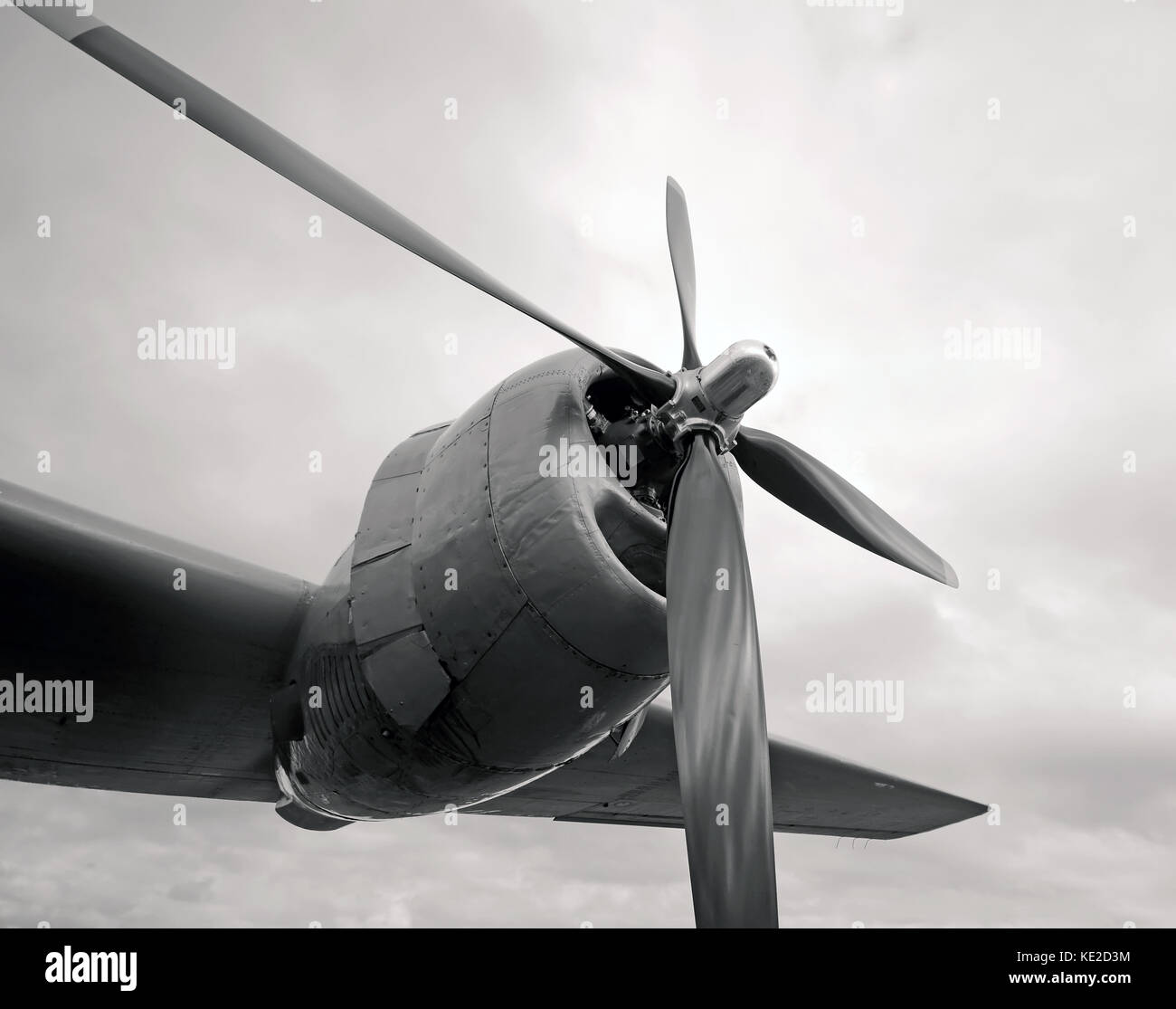 Old bomber engine Stock Photo - Alamy