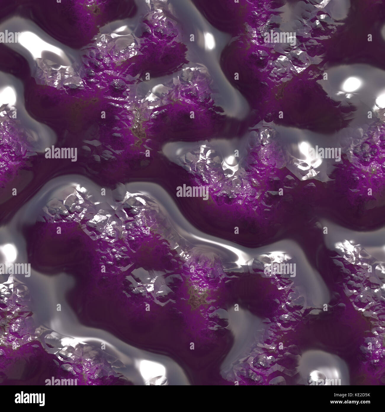 Dark blue coored liquid jelly Stock Photo - Alamy