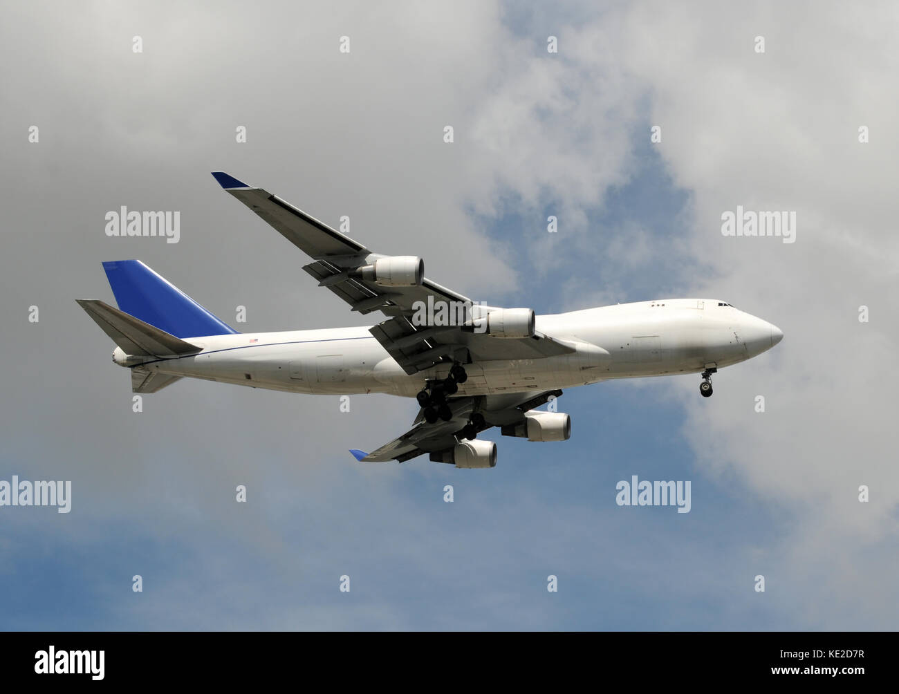 Jumbo jet delivering cargo and freight worldwide Stock Photo - Alamy