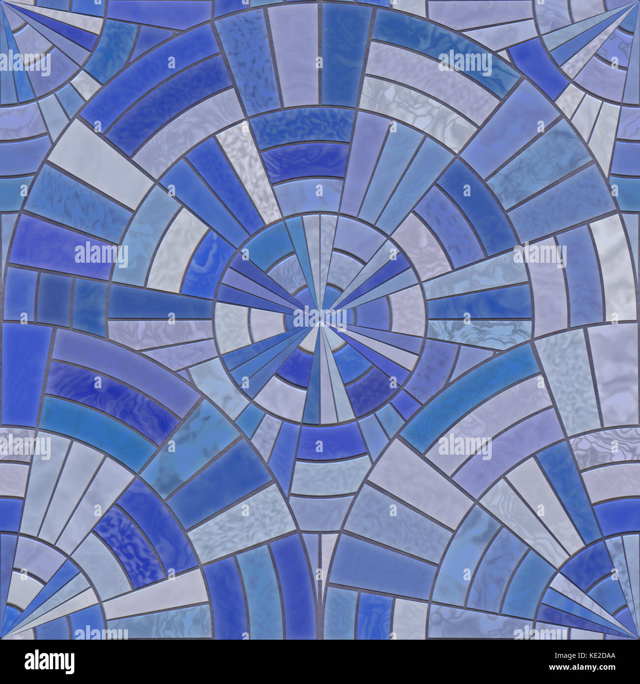 Closeup view of blue bathroom tiles Stock Photo - Alamy