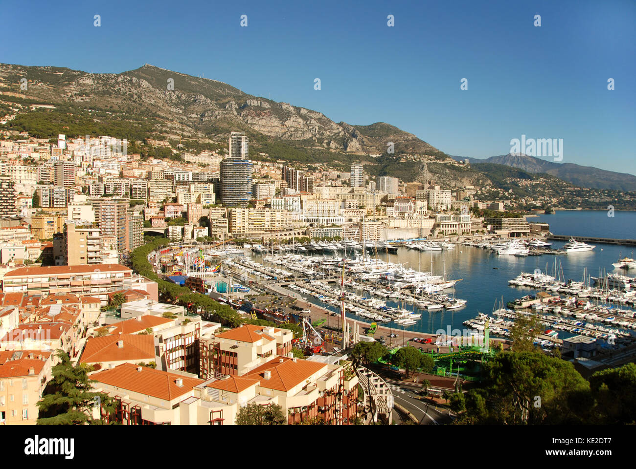 Monaco and Monte Carlo scenery Stock Photo - Alamy
