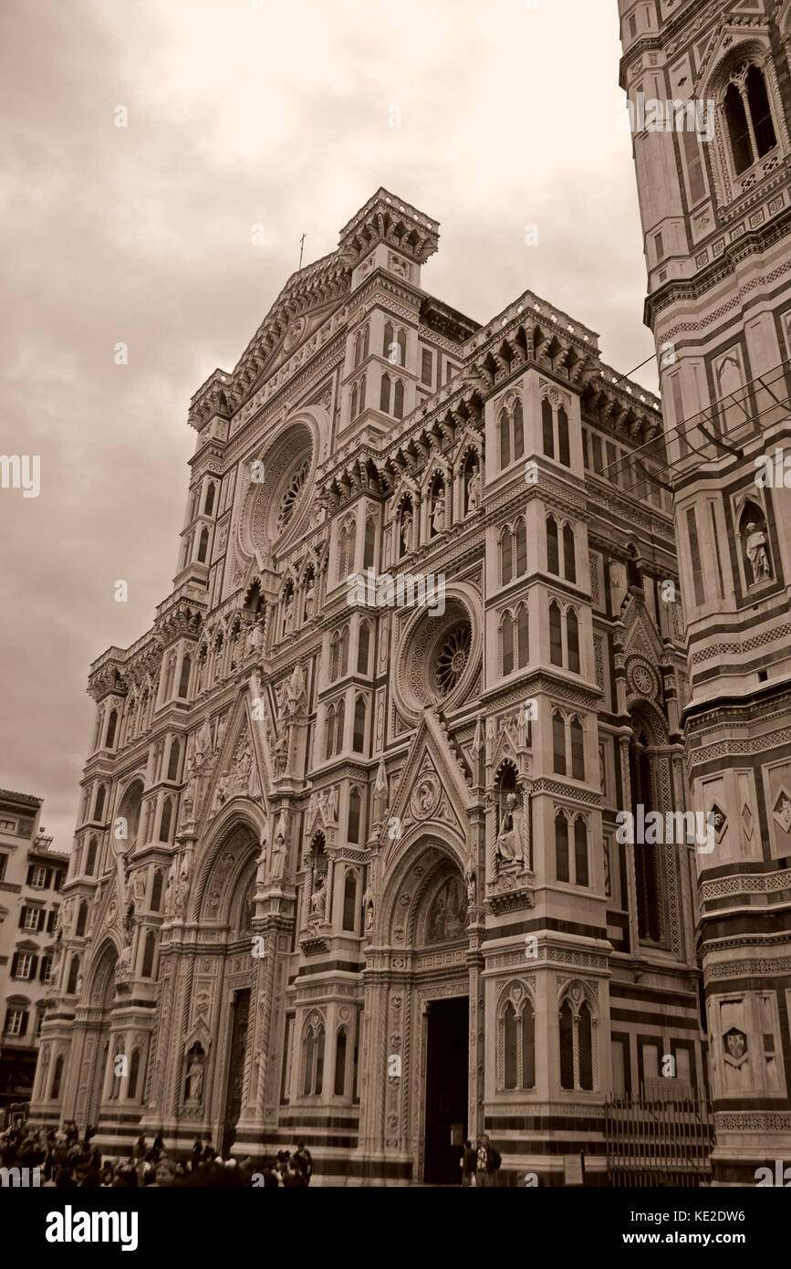 Italian medieval buildings Stock Photo - Alamy
