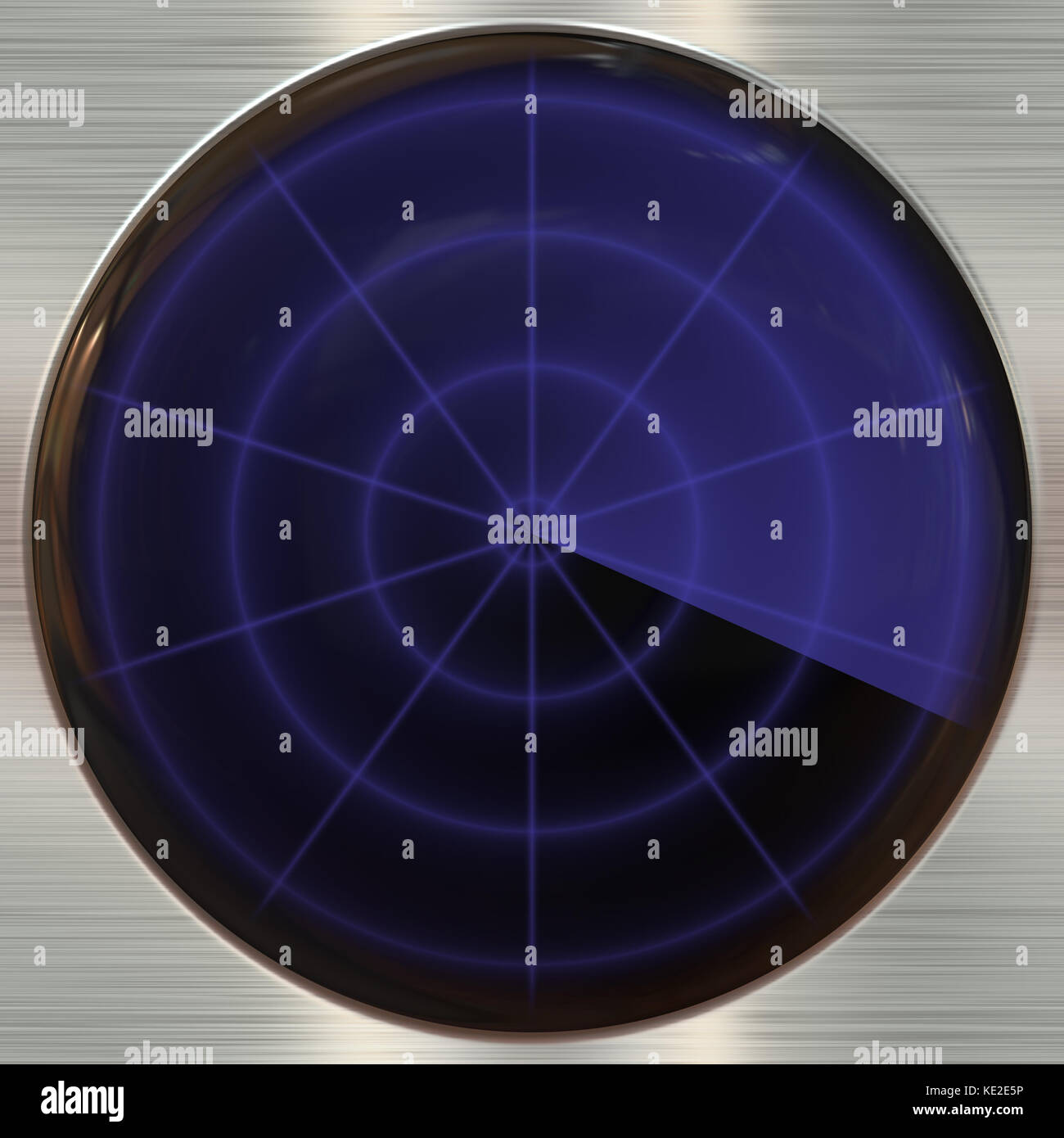 Round blue colored button on metallic background Stock Photo - Alamy