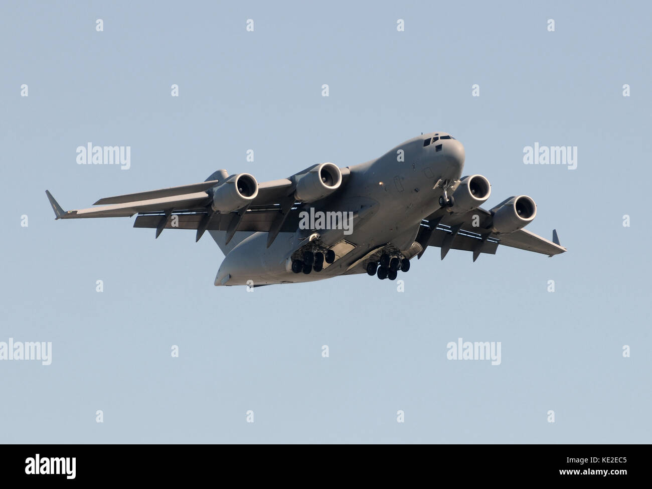 Modern US Air Force cargo transport airplane Stock Photo - Alamy