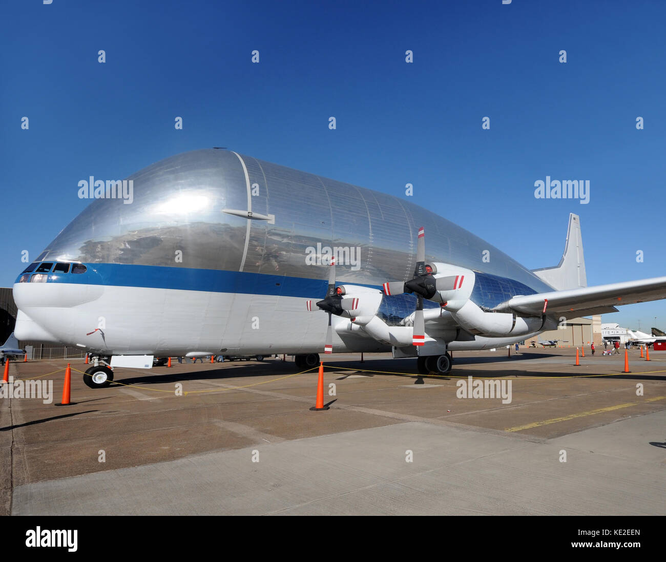 Giant transport airplane for large size cargo Stock Photo - Alamy