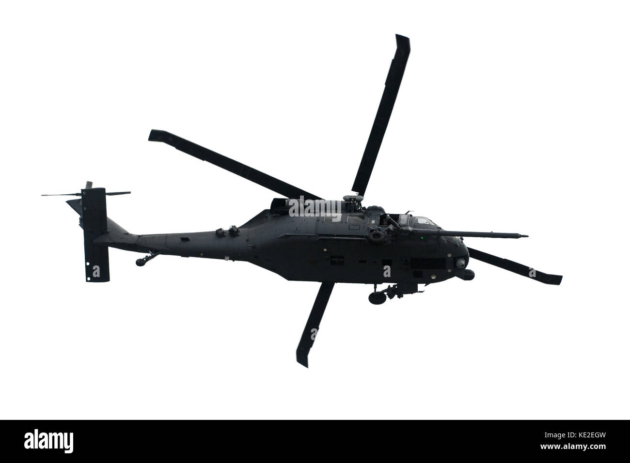 Modern US Army helicopter isolated on white Stock Photo - Alamy