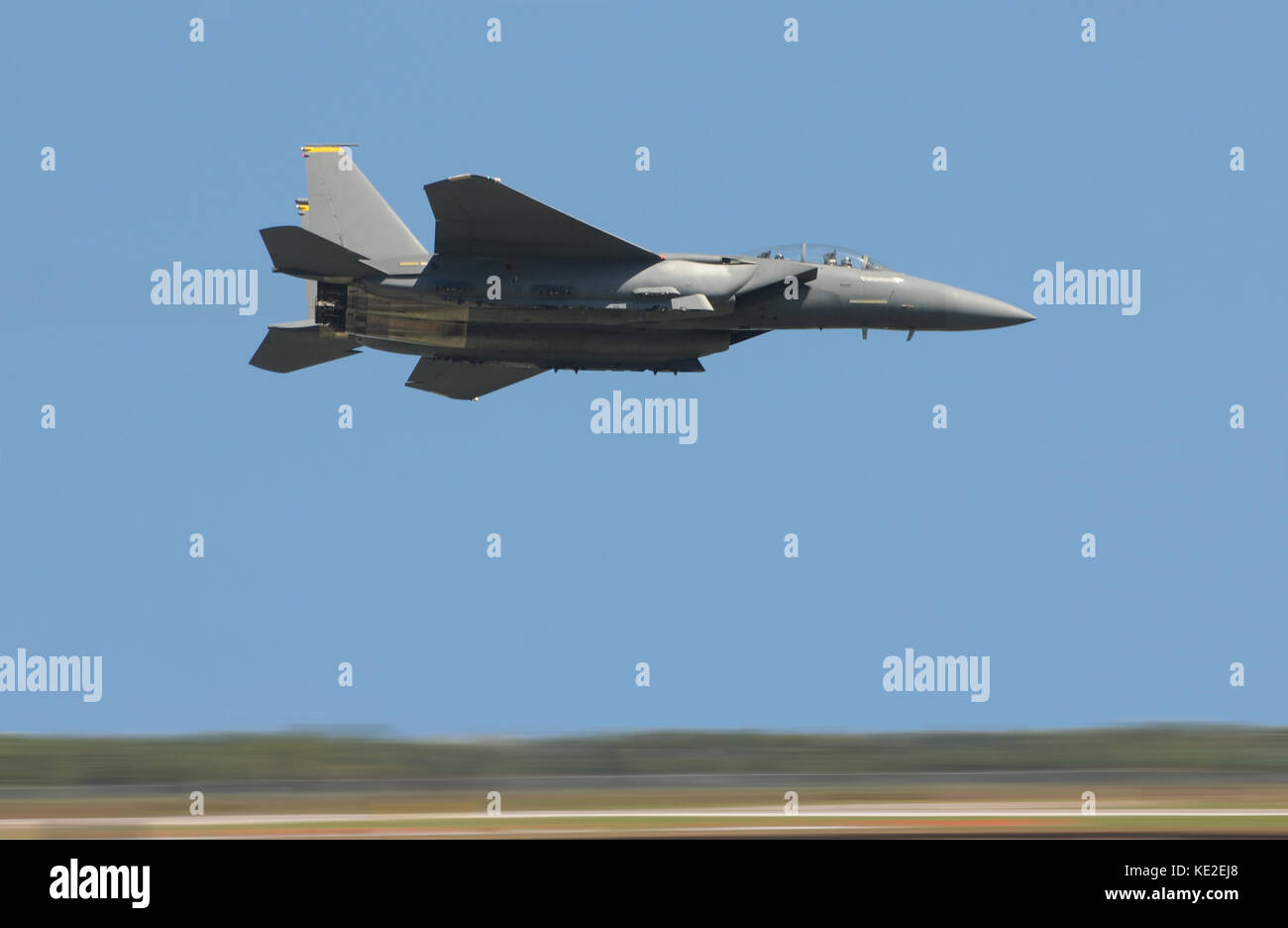 US Air Force jet with motion blur and high speed Stock Photo - Alamy