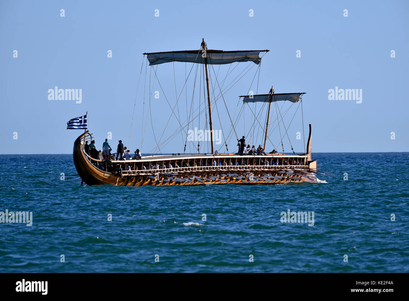 Trireme hi-res stock photography and images - Alamy