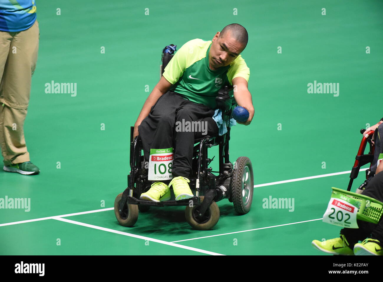 Boccia wheelchair paralympics hi-res stock photography and images - Alamy