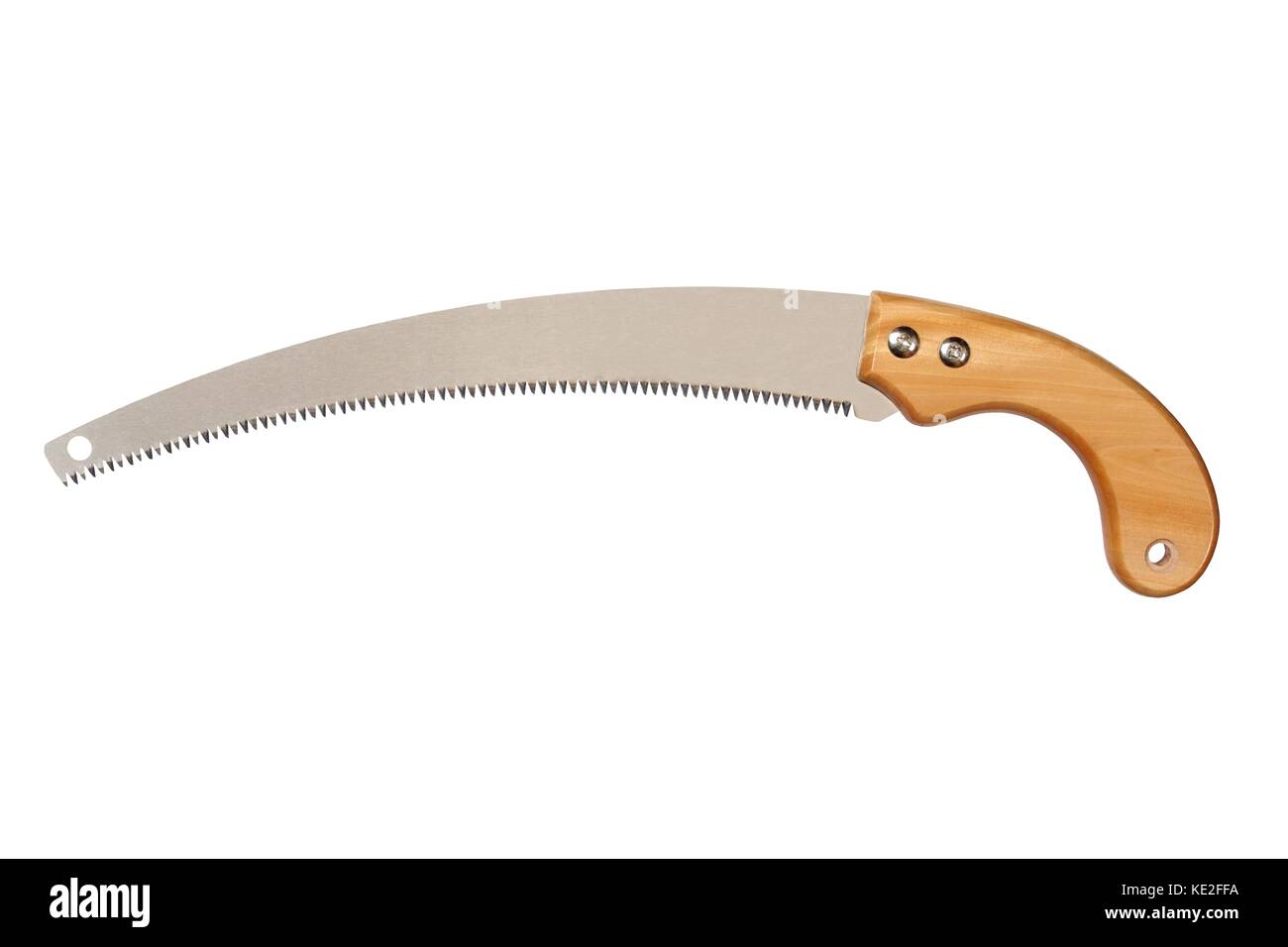 Saw, hand tool isolated on white background Stock Photo - Alamy