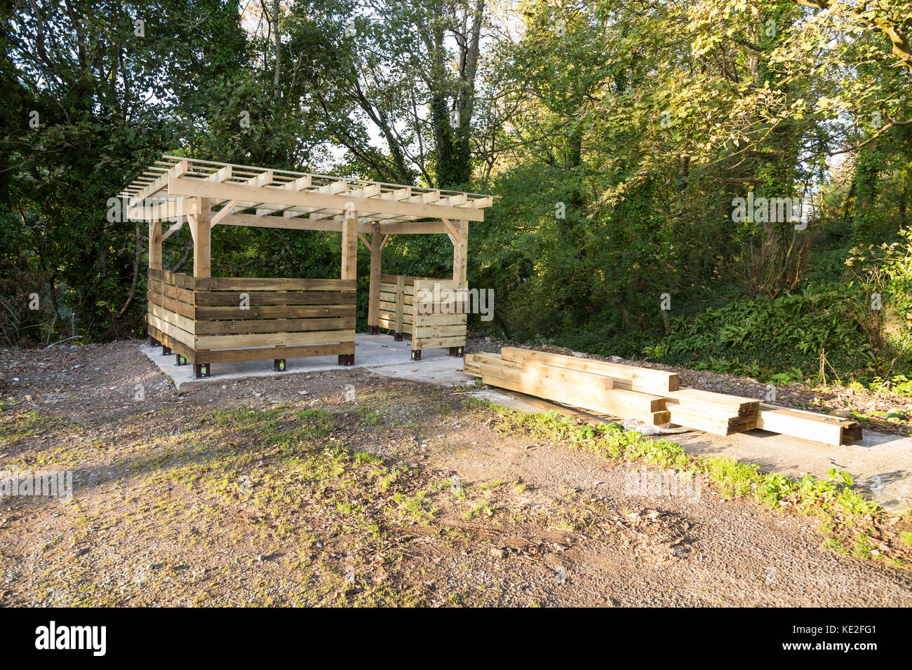 timber frame building detail of construction Stock Photo - Alamy