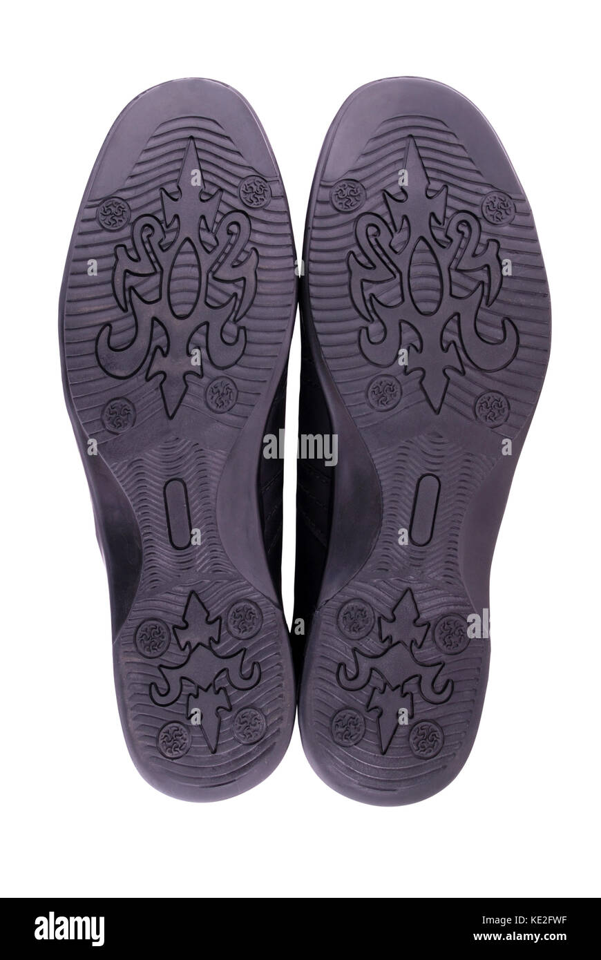 Bottom of shoe. Isolated on white. Clipping path included Stock Photo ...