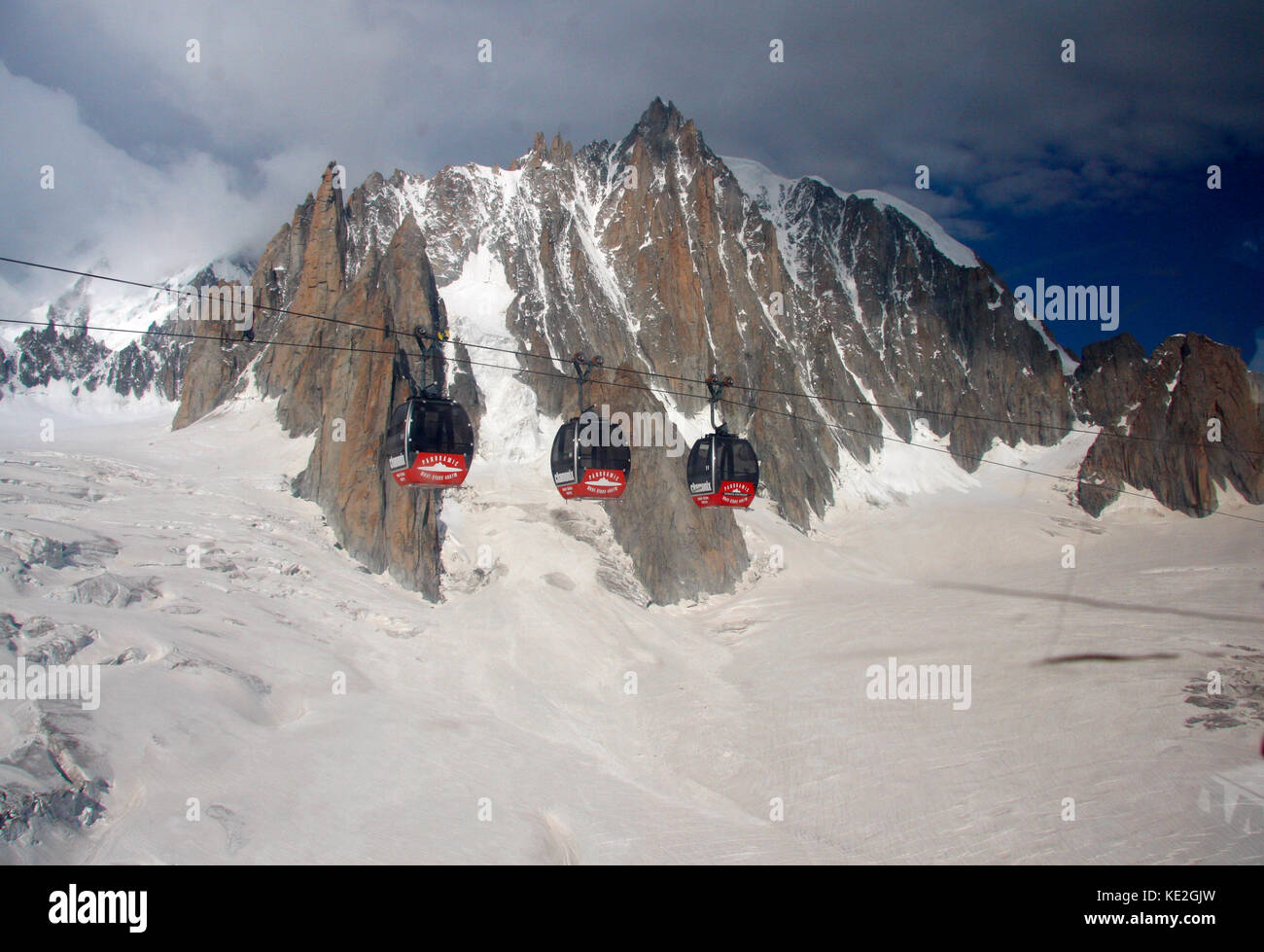 Der vallee blanche hi-res stock photography and images - Alamy