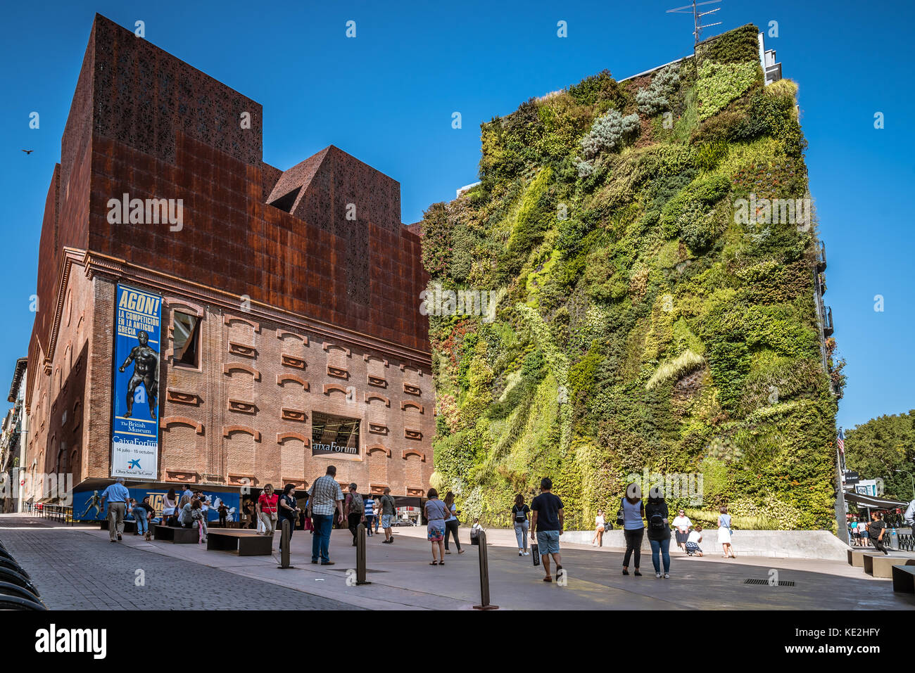 Caixaforum, madrid hi-res stock photography and images - Alamy