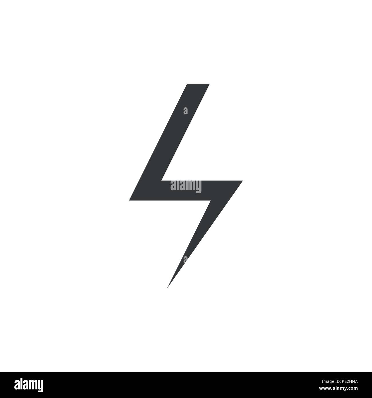 Simple Common Flash Symbol Stock Vector Image & Art - Alamy