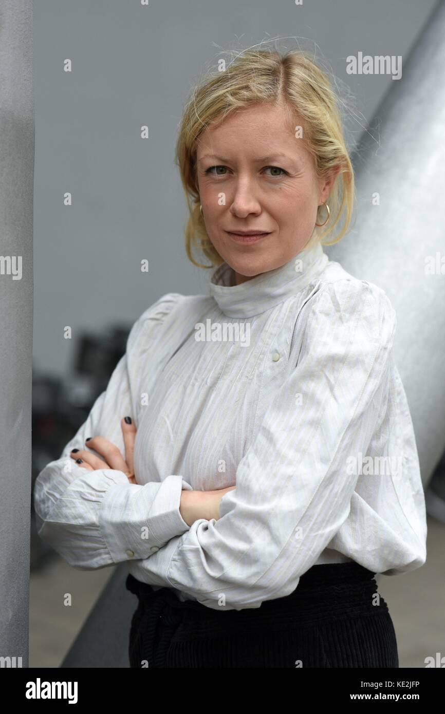 Julia Amalia Heyer at the 69th Frankfurt Book Fair in Frankfurt/Main ...