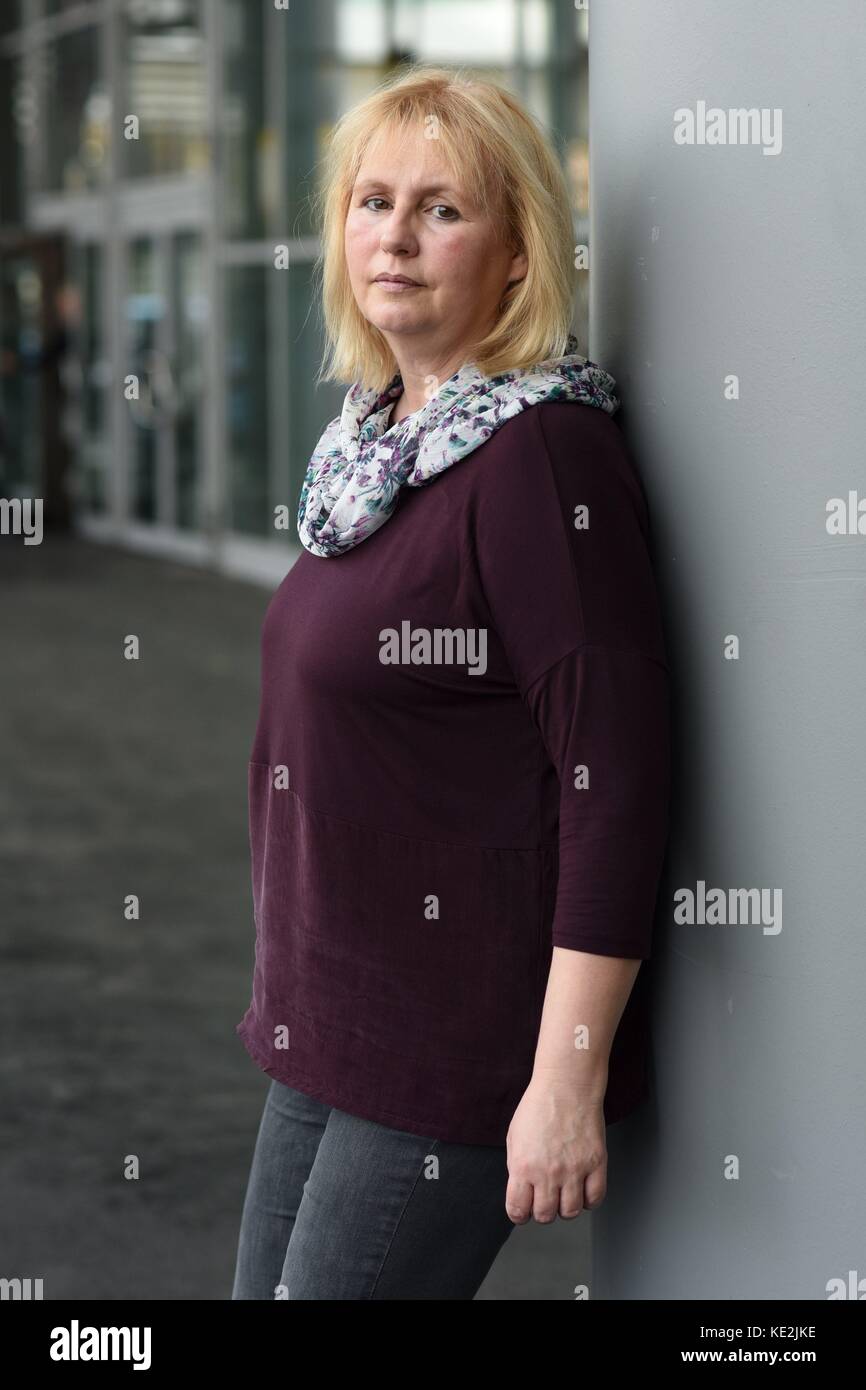 Sabine Städing at the 69th Frankfurt Book Fair in Frankfurt/Main ...