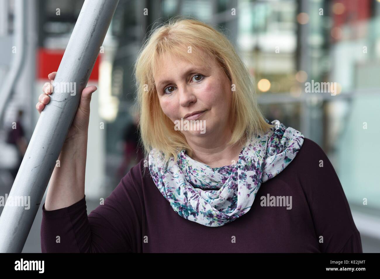 Sabine Städing at the 69th Frankfurt Book Fair in Frankfurt/Main ...