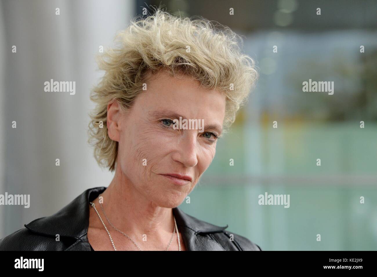 Barbara Schiller at the 69th Frankfurt Book Fair in Frankfurt/Main ...