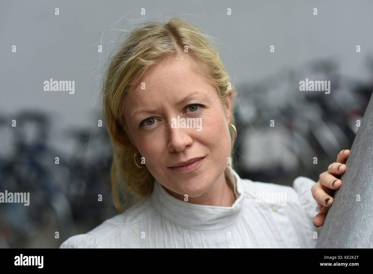 Julia Amalia Heyer at the 69th Frankfurt Book Fair in Frankfurt/Main ...