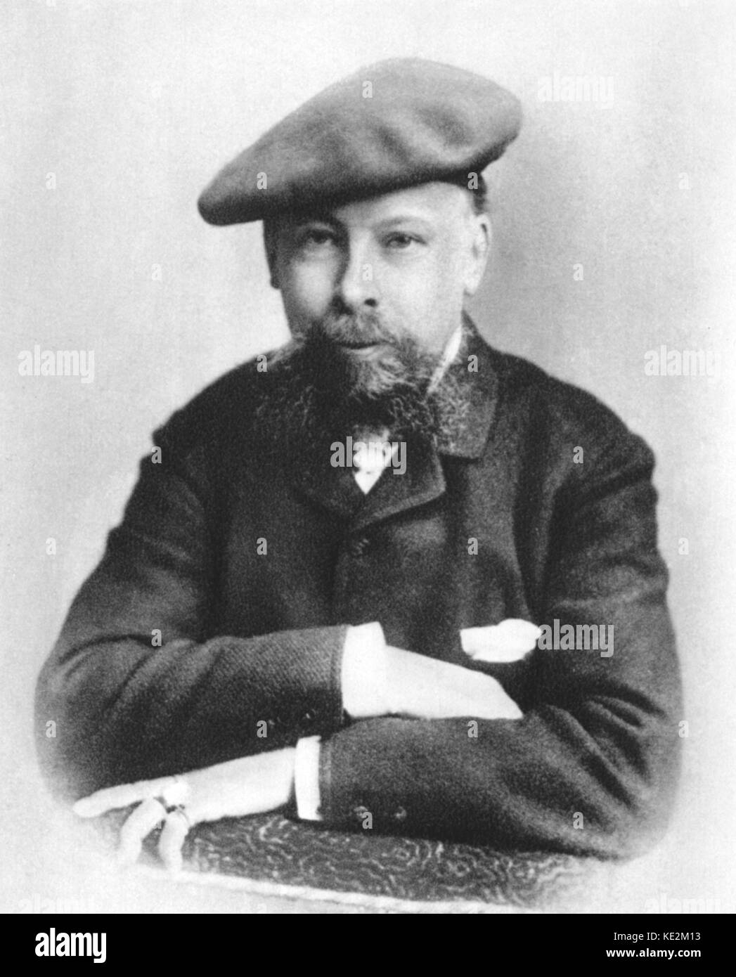 Paul Joukowsky. Portrait of the painter. He designed the costumes and ...