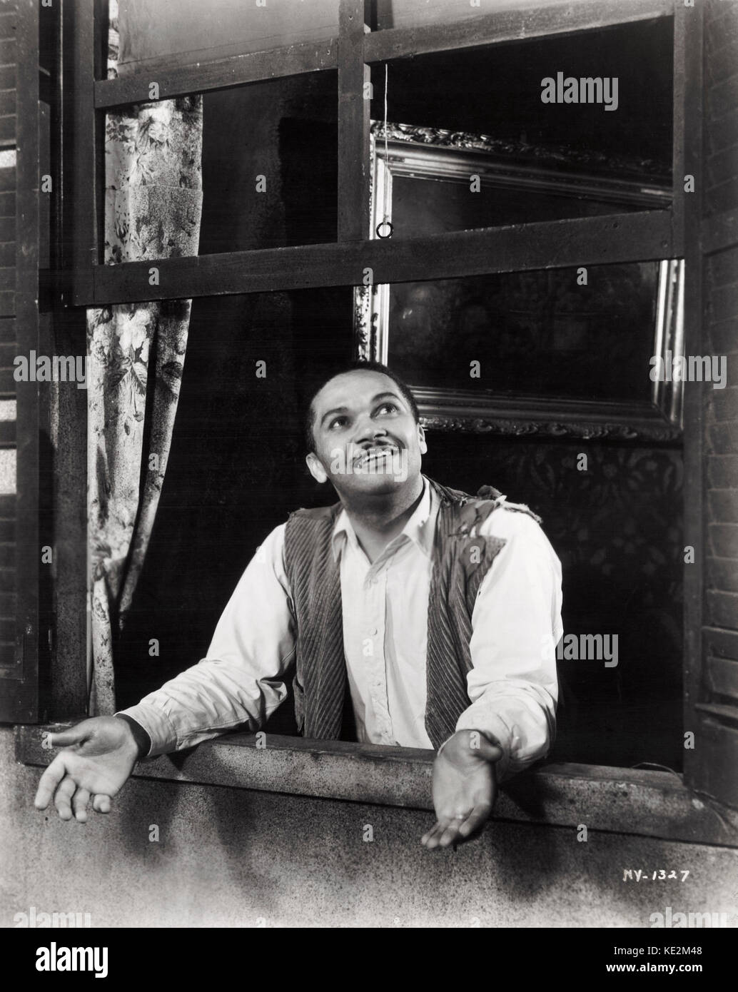 Todd Duncan - portrait of the American baritone. Creator of the role of ...