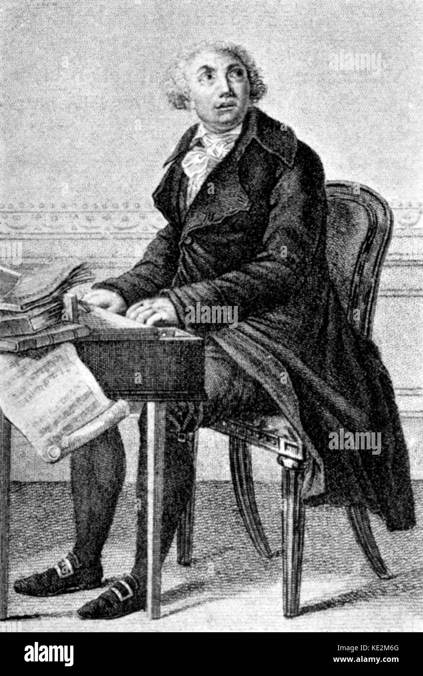 Portrait giovanni paisiello 1740 1816 hi-res stock photography and ...