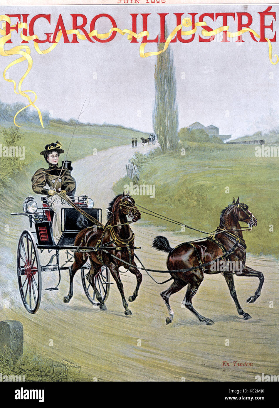 Woman carriage 19th hi-res stock photography and images - Alamy