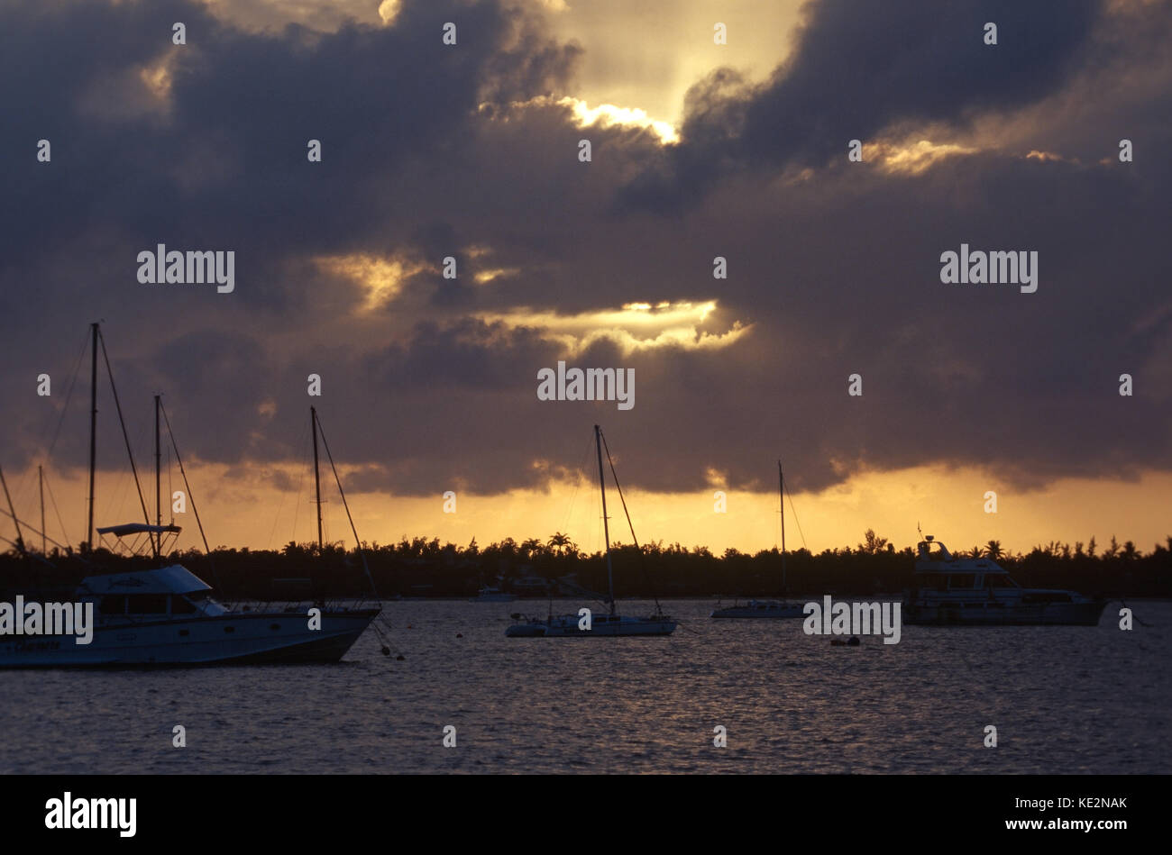 Mauritius grand baie sunset hi-res stock photography and images - Alamy