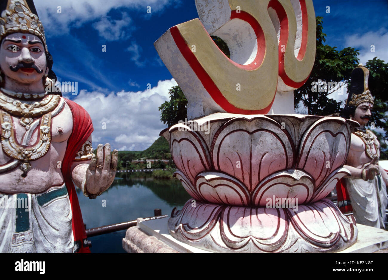 Mauritius island statue in temple hi-res stock photography and images ...