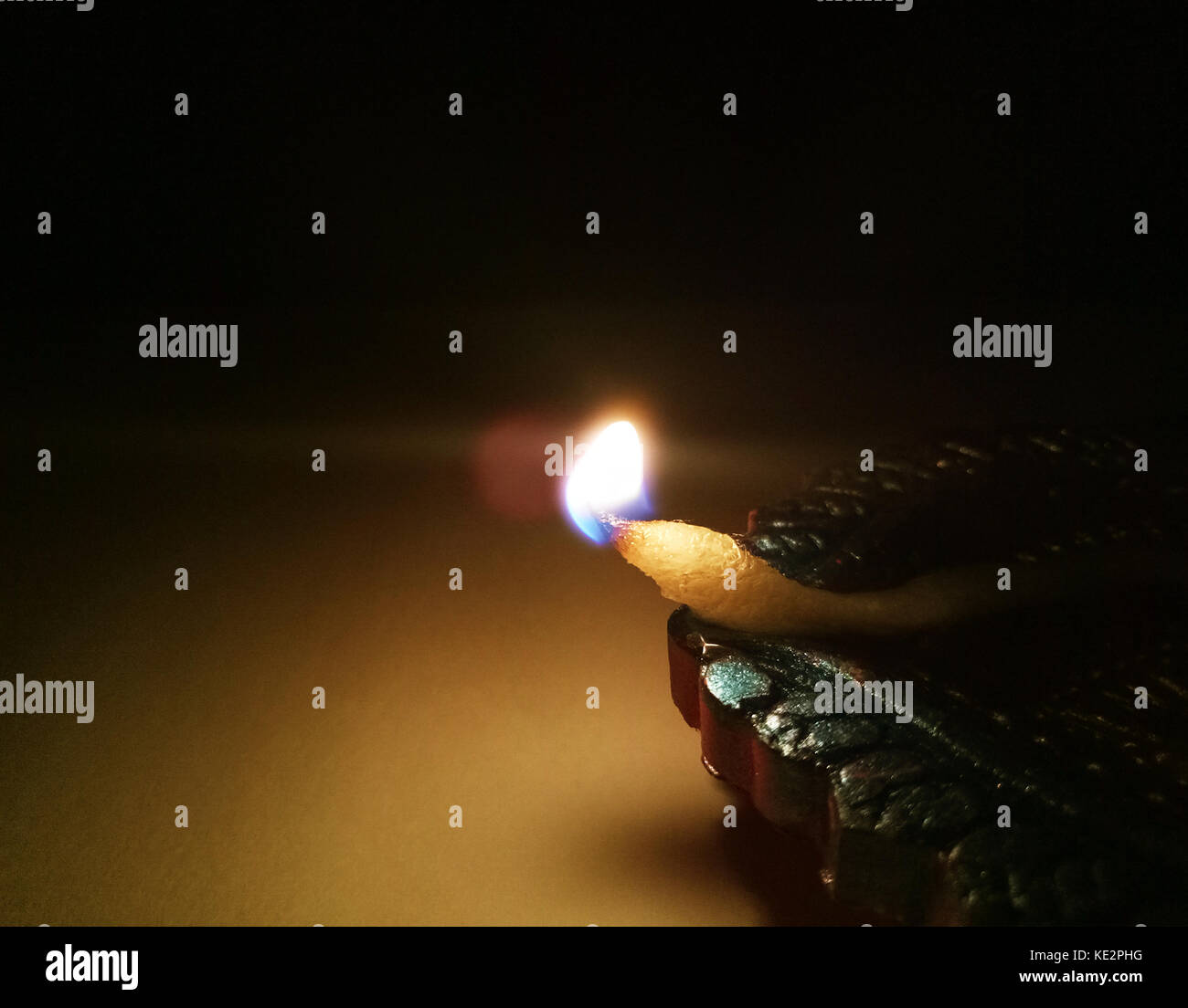Diwali Festival Flame light Stock Photo - Alamy