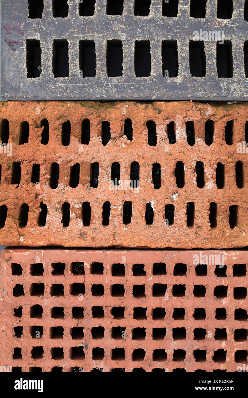 Wallpaper hole in red brick hi-res stock photography and images - Alamy