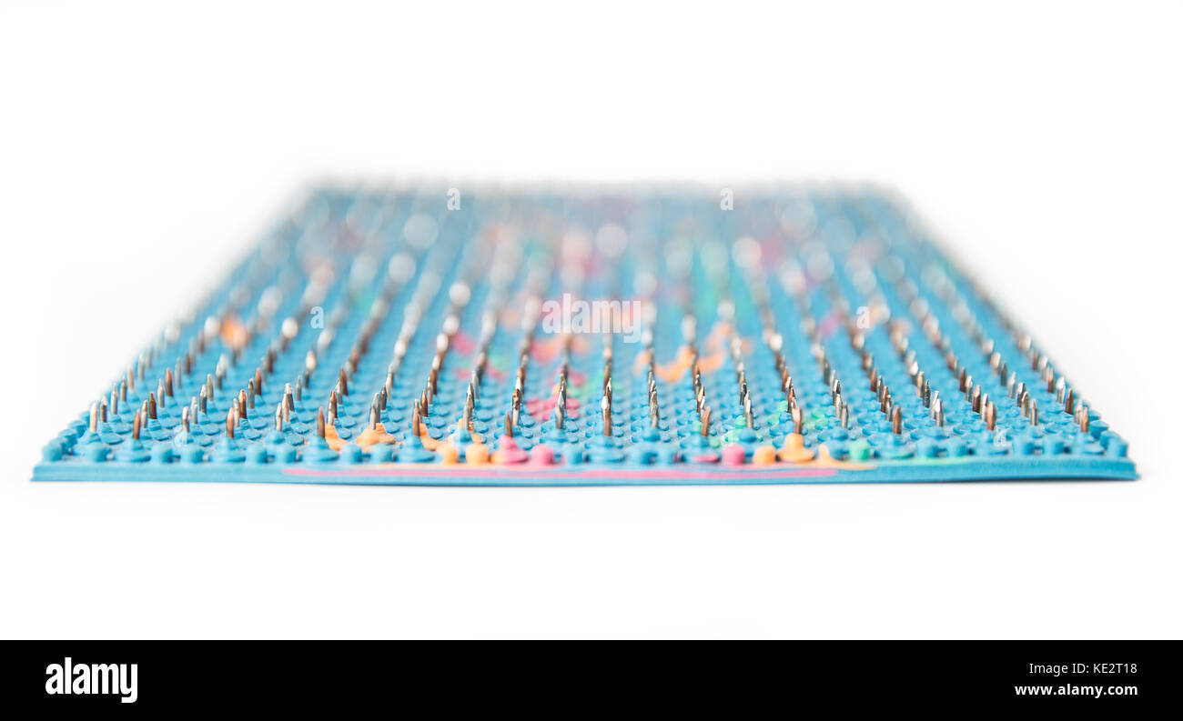 Orthopedic pad with needles Stock Photo - Alamy