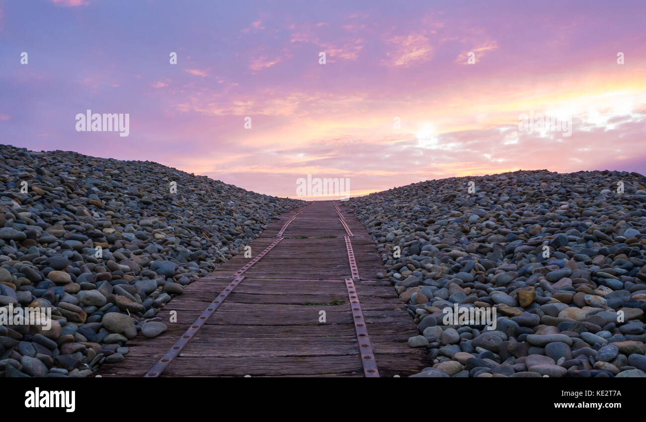 Violet pebbles hi-res stock photography and images - Alamy