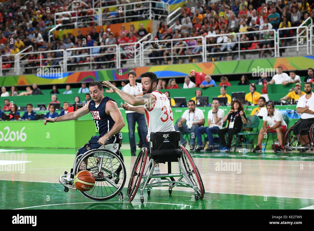 Rio de Janeiro-Brazil, September 16 , 2016 Paralympics Games 2016 ...
