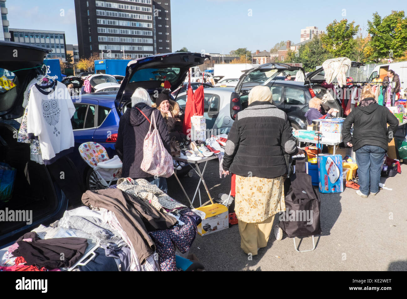 Car bootle hi-res stock photography and images - Alamy