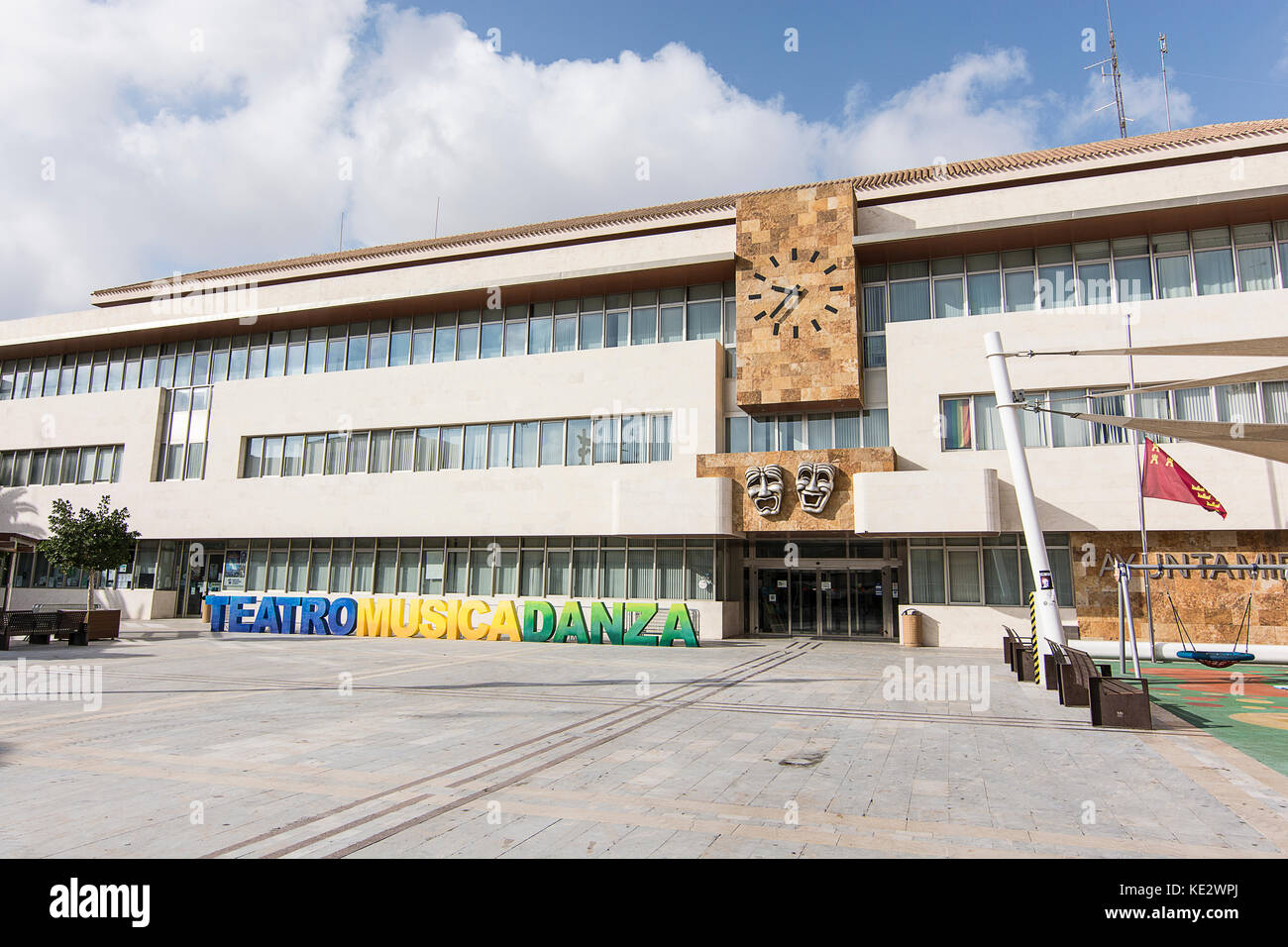 san javier town spain Parroquia de San Francisco Javier Stock Photo - Alamy